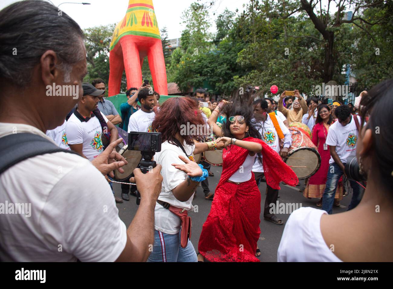 Dancing of Joy Stock Photo - Alamy