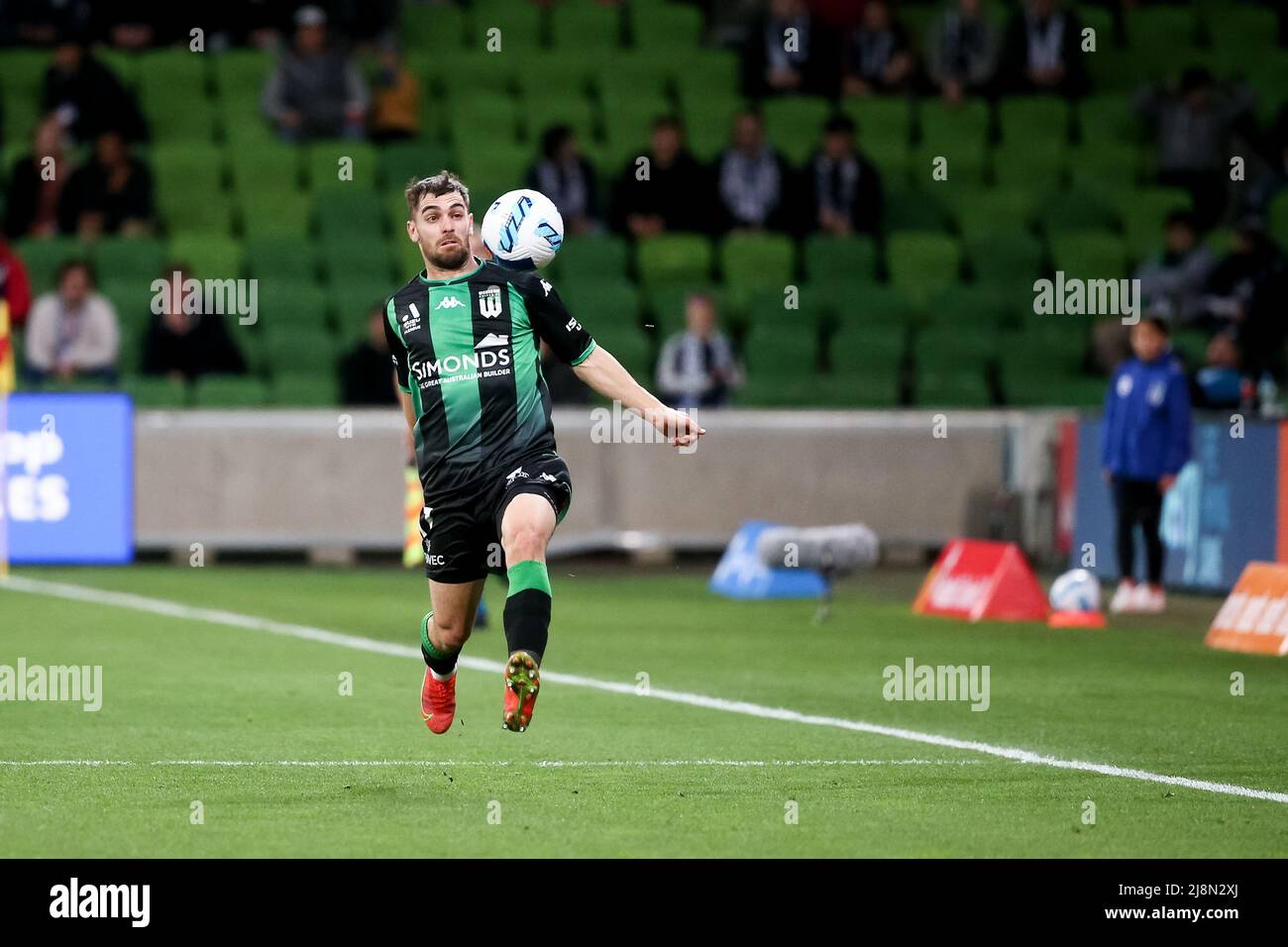 Melbourne, Australia, 17 May, 2022. Benjamin Garuccio of Western United ...