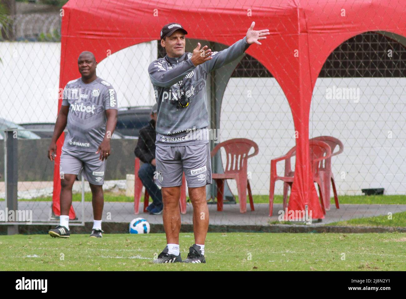SP - Santos - 05/17/2022 - SANTOS FC, TRAINING - Fabian Bustos Santos ...
