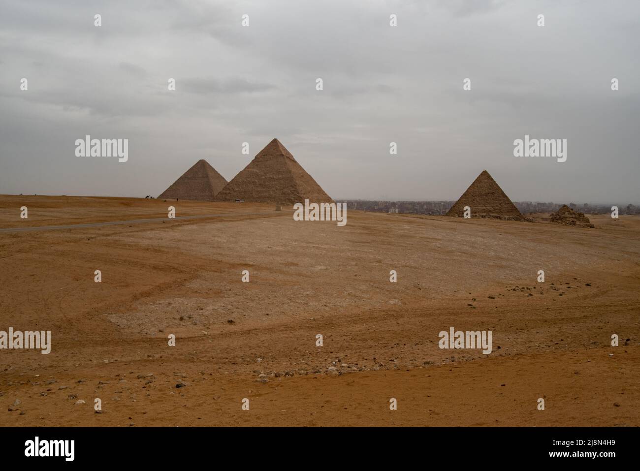 Pyramid of Khafre (also read as Khafra, Khefren) or of Chephren is the ...