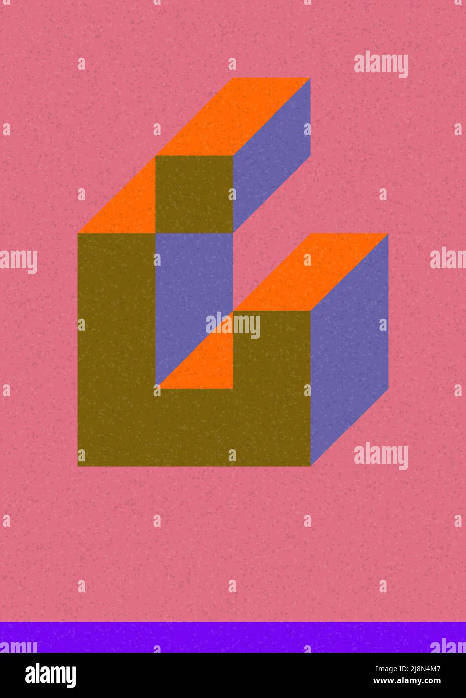 Implementation of Edward Zajec’s “Il Cubo” generative art background ...