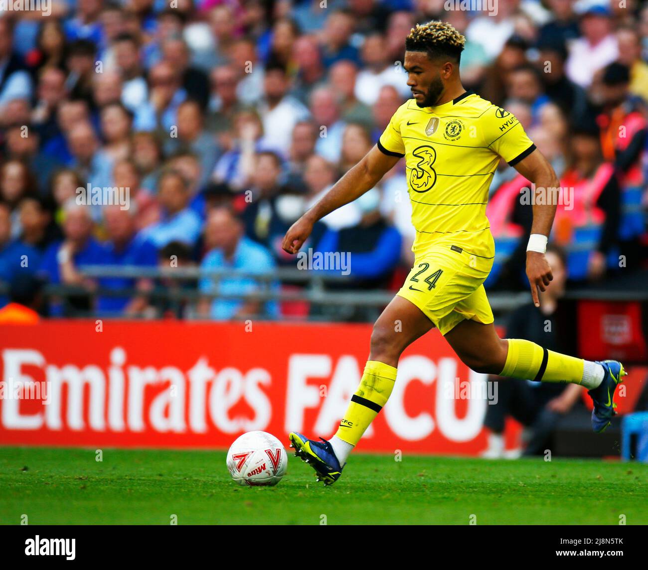 LONDON, ENGLAND - MAY 14:Chelsea's Reece James during FA Cup Final ... LONDON, ENGLAND - MAY 14:Chelsea's Reece James during FA Cup Final ...