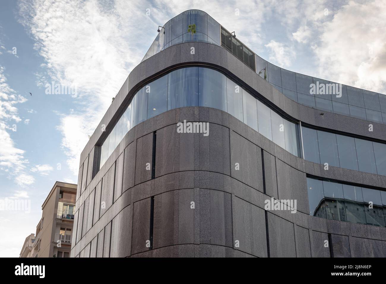 DH Vitkac shopping center located on Bracka Street in centre of Warsaw ...