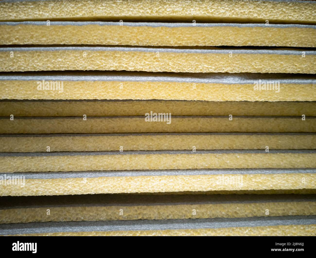 Building insulation materials. Building thermal insulation Stock Photo ...