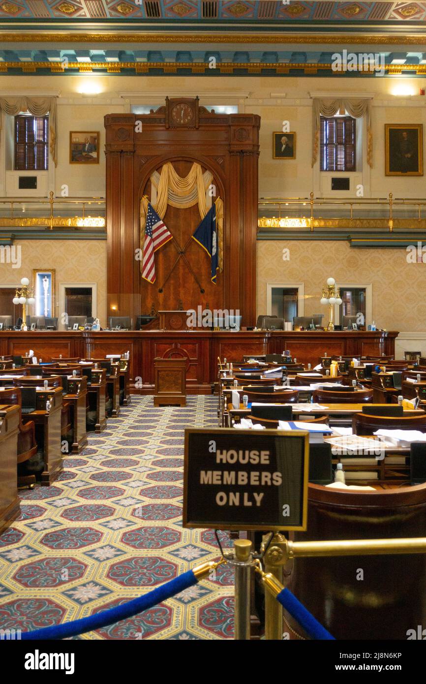United states house chamber empty hi-res stock photography and images ...