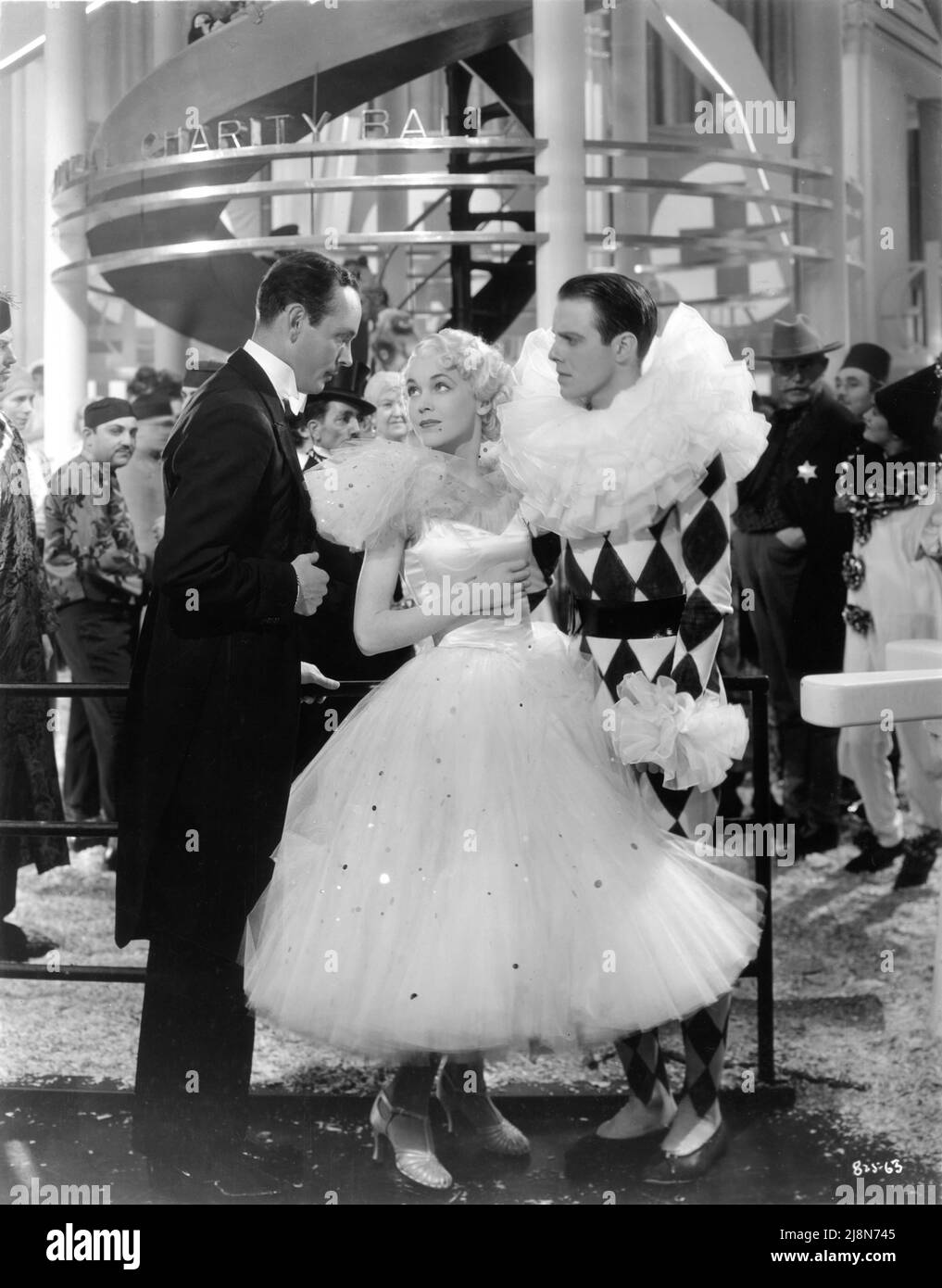 MAUREEN O'SULLIVAN and LOUIS HAYWARD in THE FLAME WITHIN 1935 director / writer EDMUND GOULDING ...