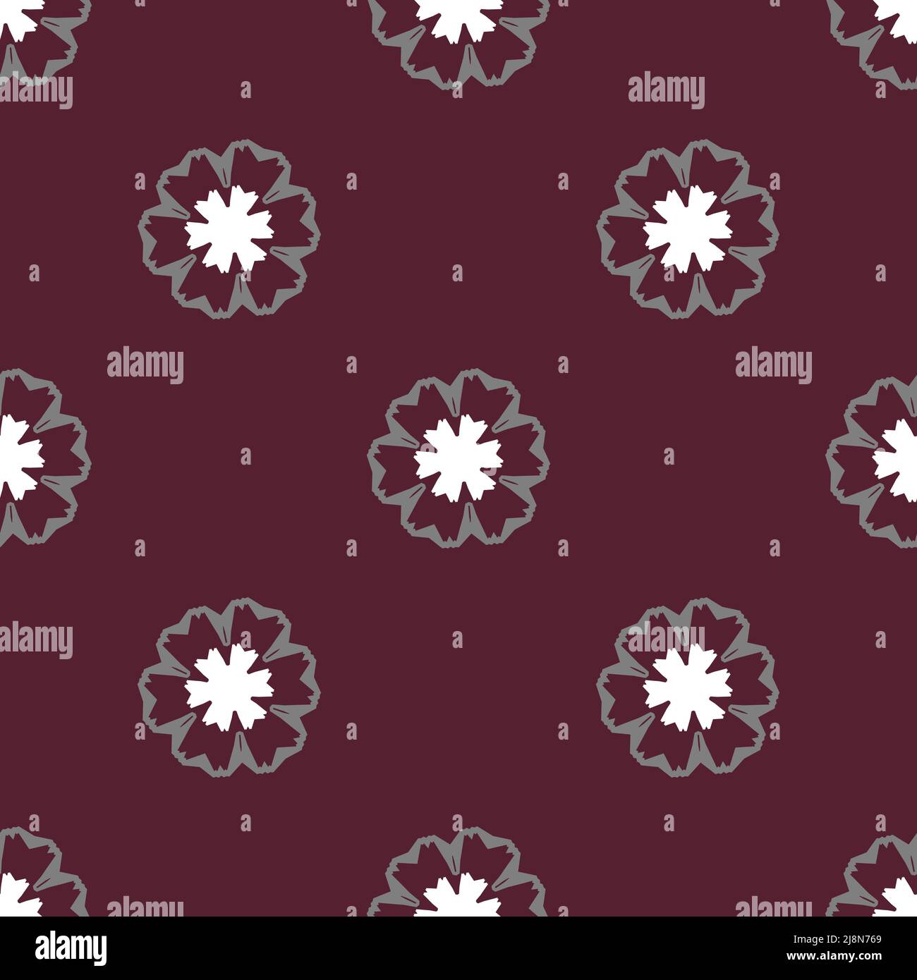 Seamless pattern with a graceful figures in geometrical style Stock ...