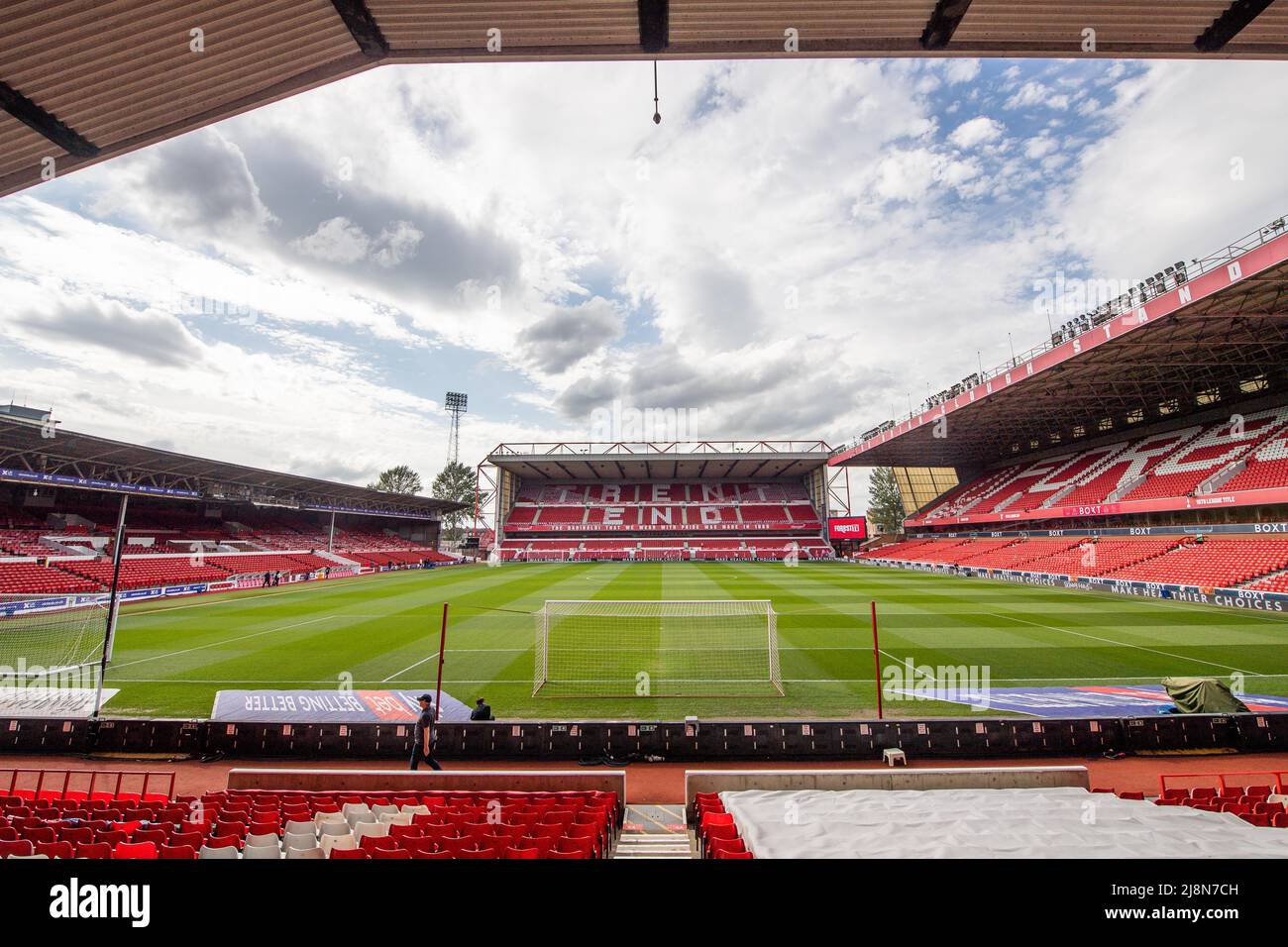 General view of The City Ground, Home of Nottingham Forest Stock Photo ...