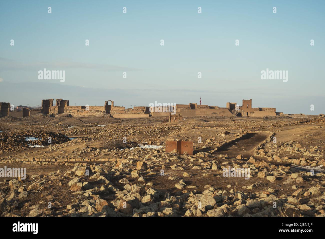 General landscape view Ruins of Ani Ancient city Stock Photo - Alamy