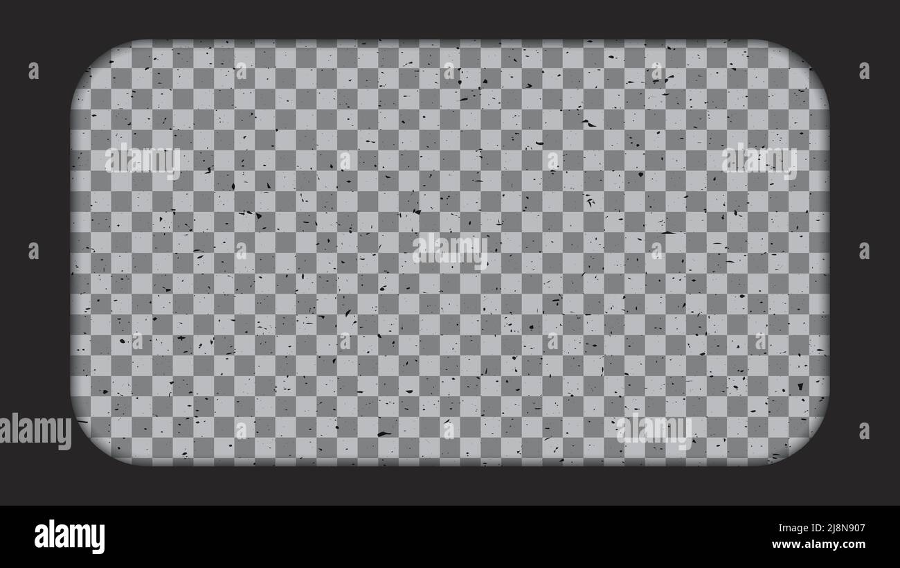 Old cinematic frame on a transparent background Video Camera roll ...