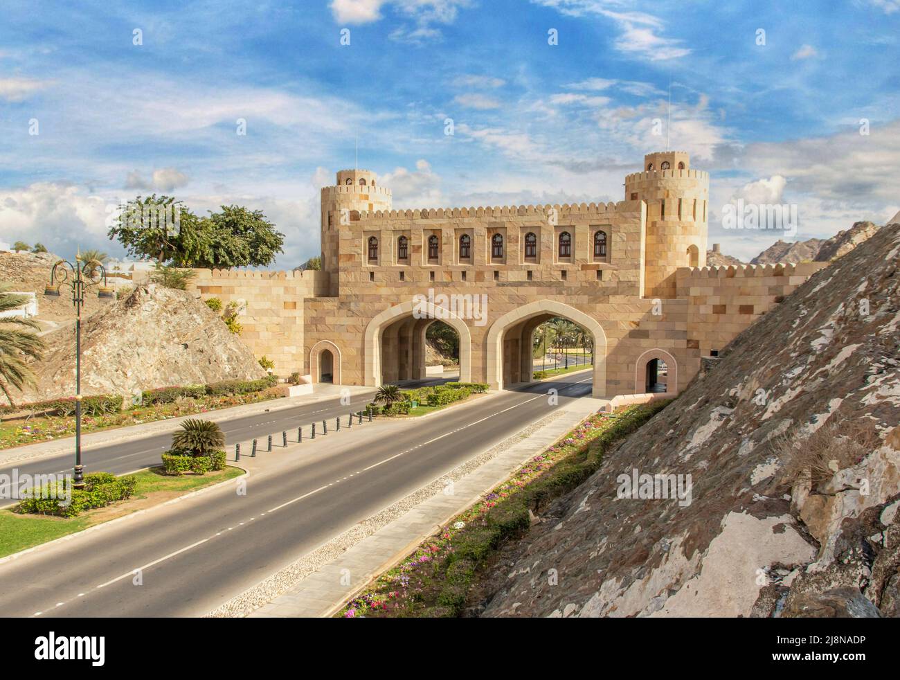 Muscat, Oman - capital and most populated city in Oman, Muscat displays ...
