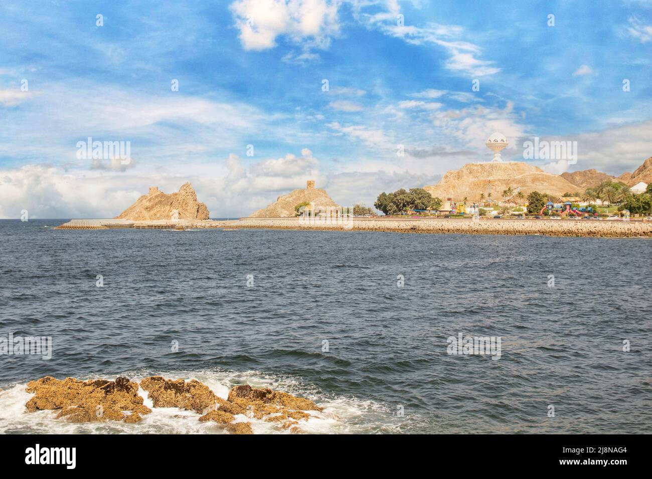 Muscat, Oman - capital and most populated city in Oman, Muscat displays ...