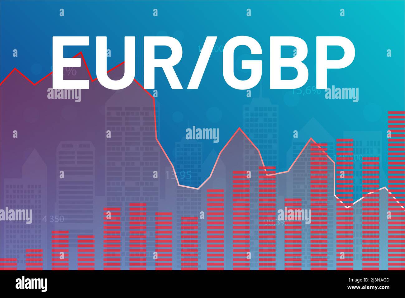 Stock market gbp graph hi-res stock photography and images - Alamy
