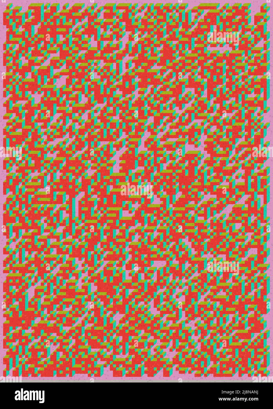 Implementation of Edward Zajec’s “Il Cubo” generative art background ...