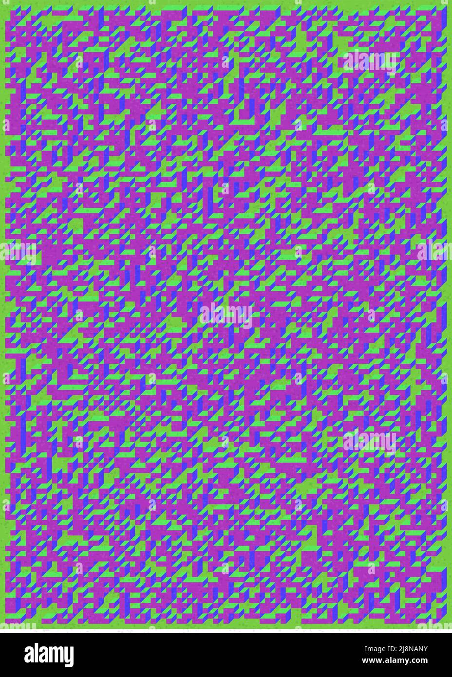 Implementation of Edward Zajec’s “Il Cubo” generative art background ...