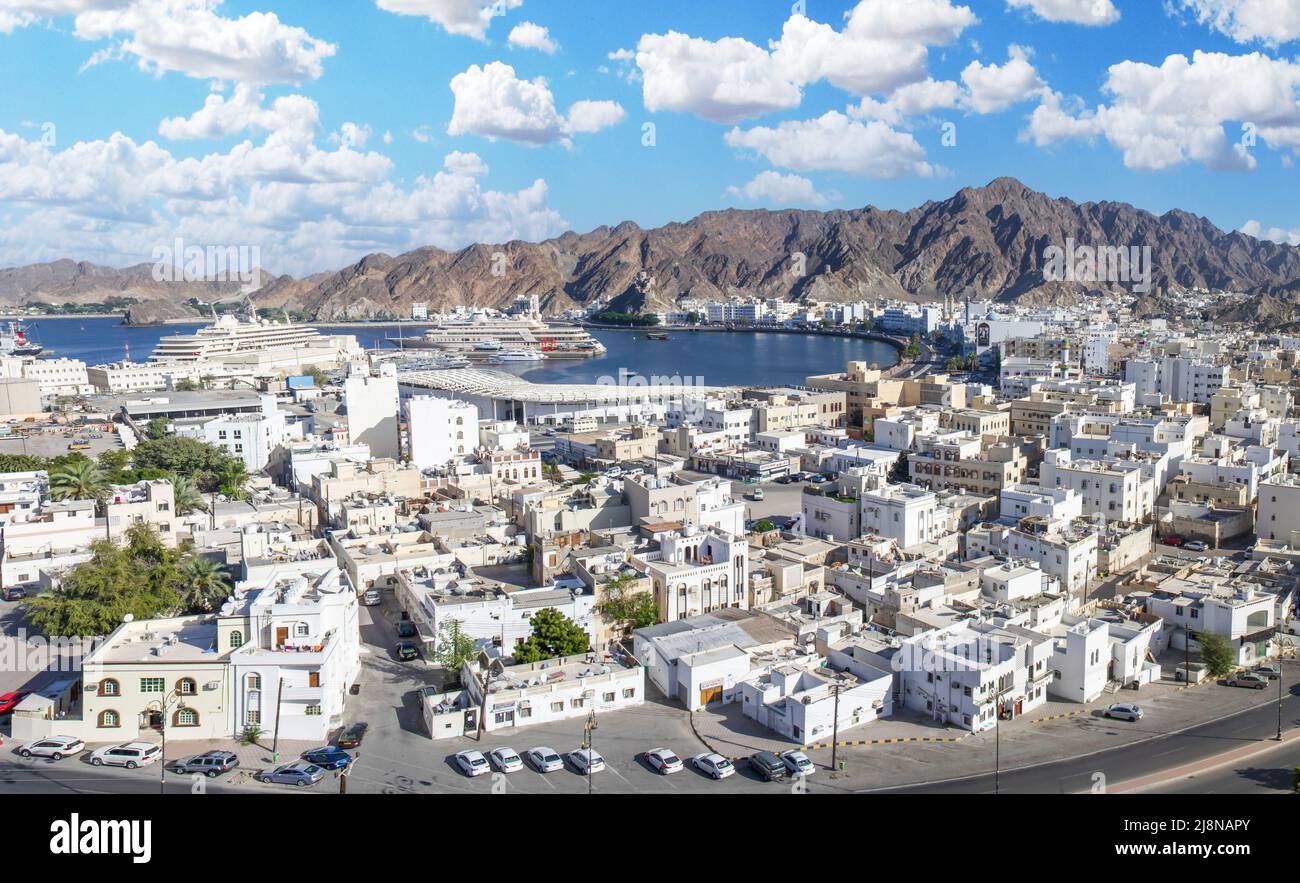 Muscat, Oman - capital and most populated city in Oman, Muscat displays ...