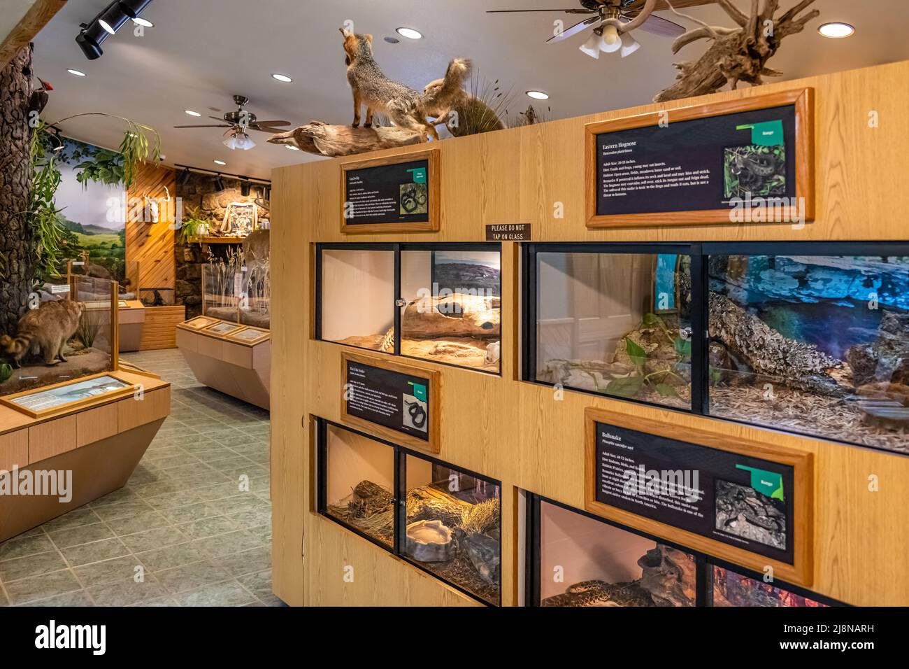 Three Forks Nature Center at Sequoyah State Park in Cherokee County ...