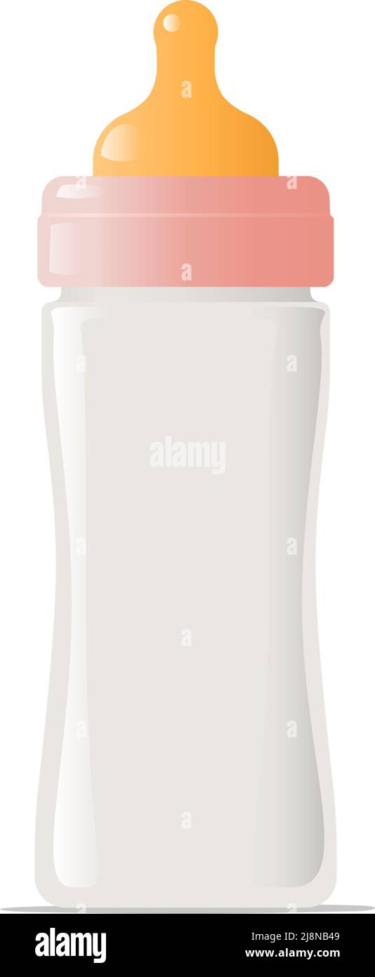 Baby milk bottle, vector illustration design Stock Vector Image & Art ...