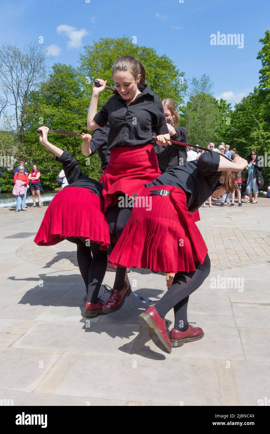 Gaorsach Rapper and Step at Bakewell Stock Photo - Alamy