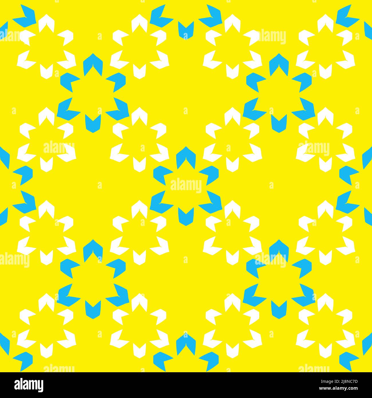Seamless pattern with a graceful figures in geometrical style Stock ...