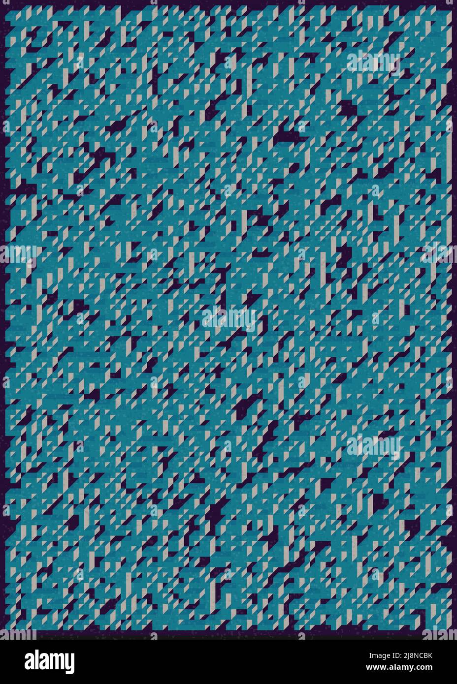 Implementation of Edward Zajec’s “Il Cubo” generative art background ...