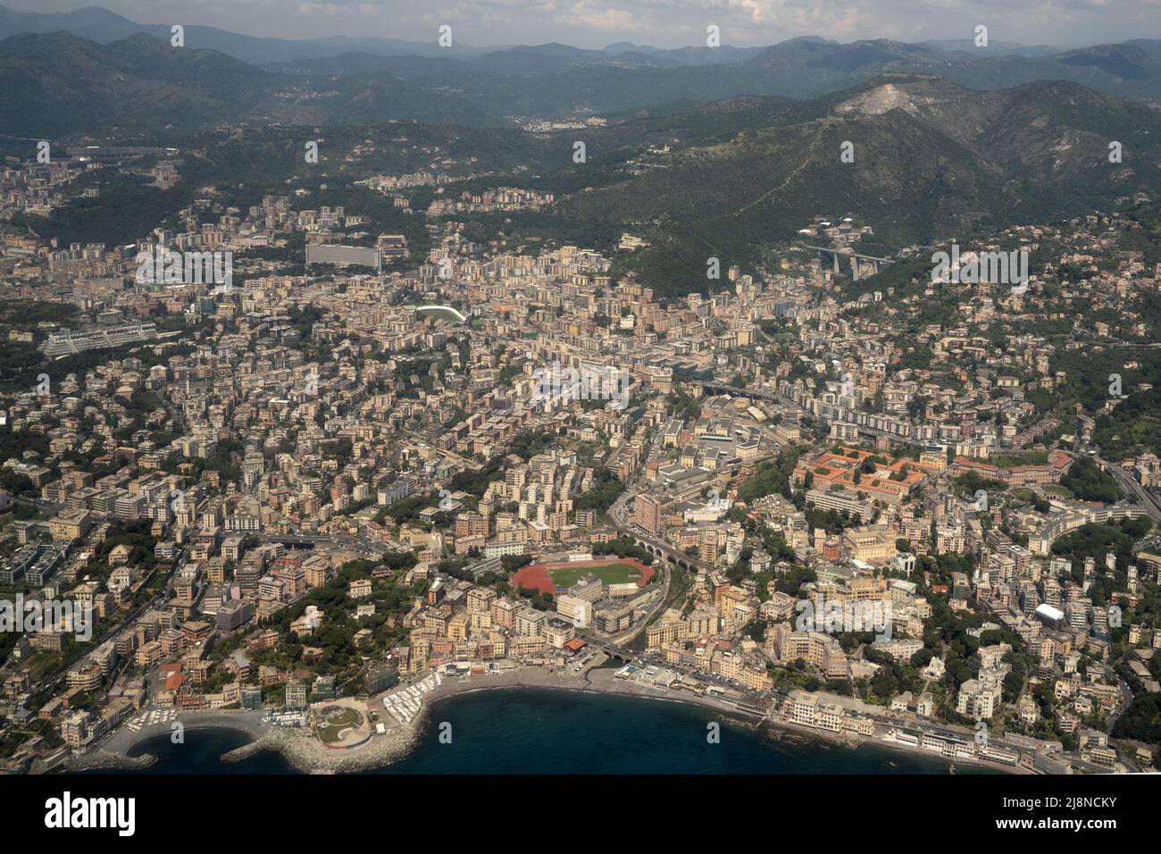 Aerial panorama landmark highway hi-res stock photography and images ...