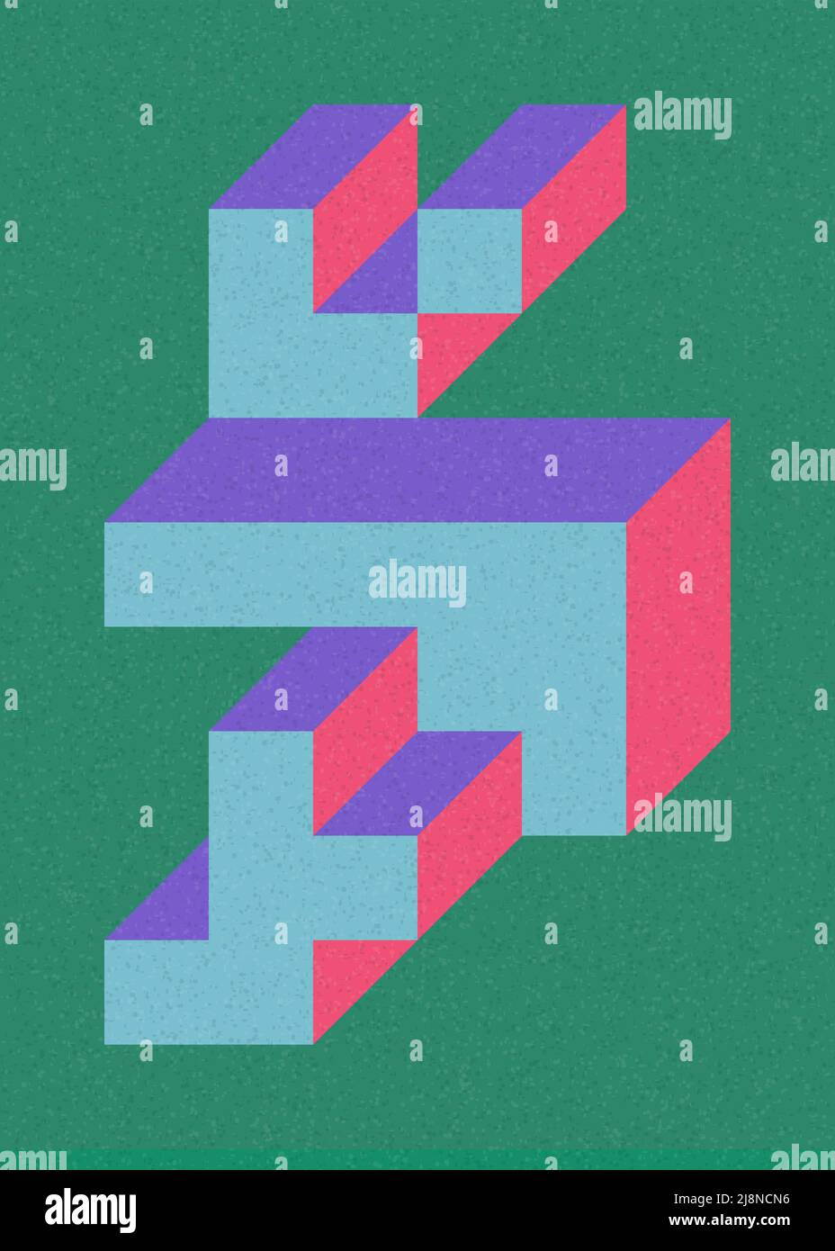 Implementation of Edward Zajec’s “Il Cubo” generative art background ...