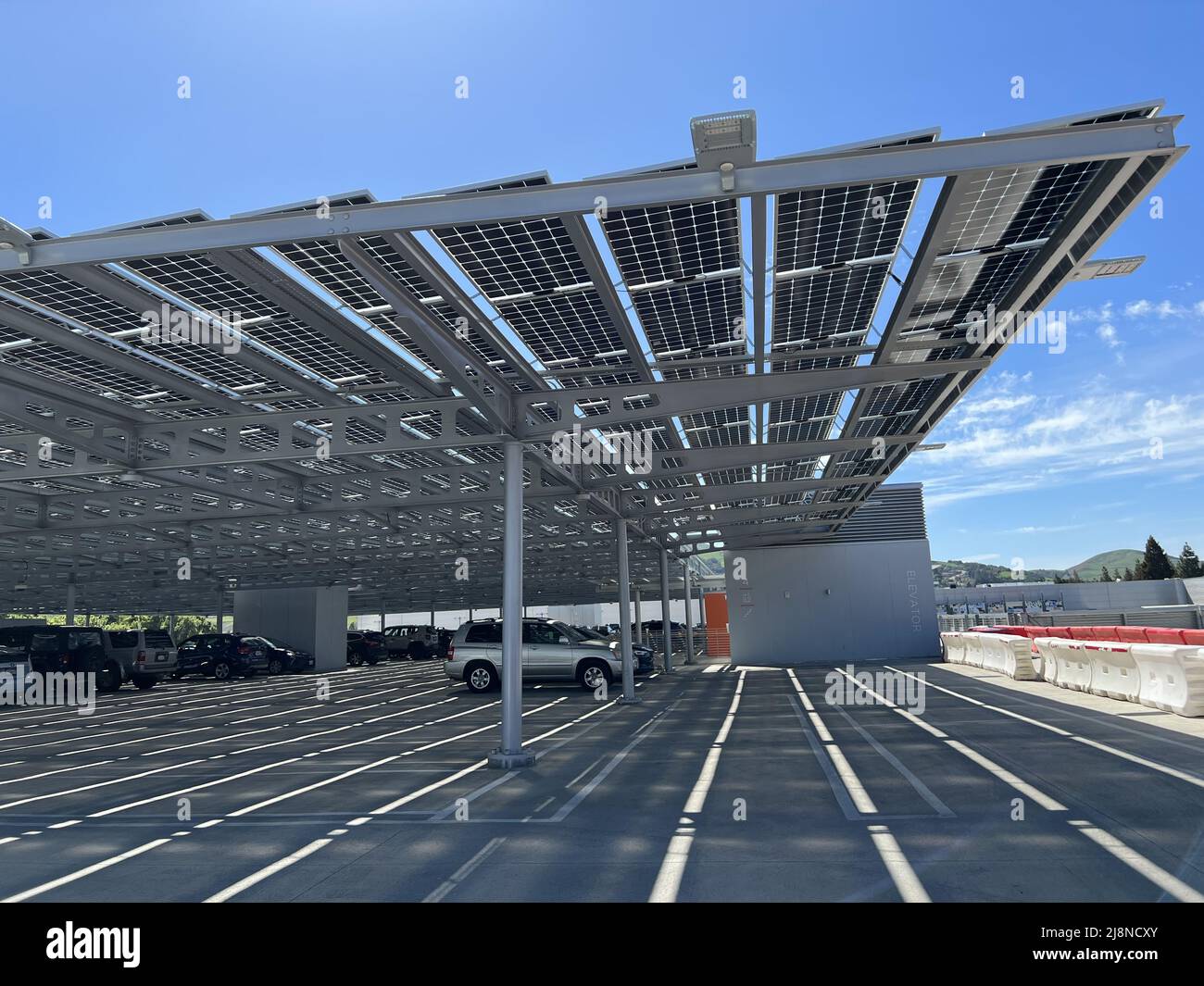 Solar panel parking lot california hi-res stock photography and images ...