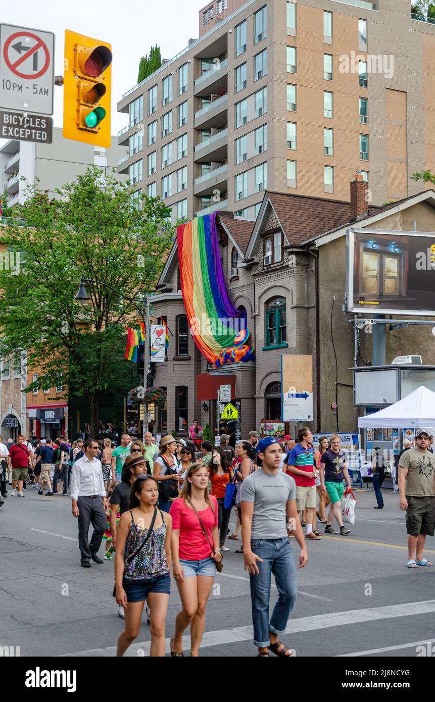 Toronto trans march hi-res stock photography and images - Alamy