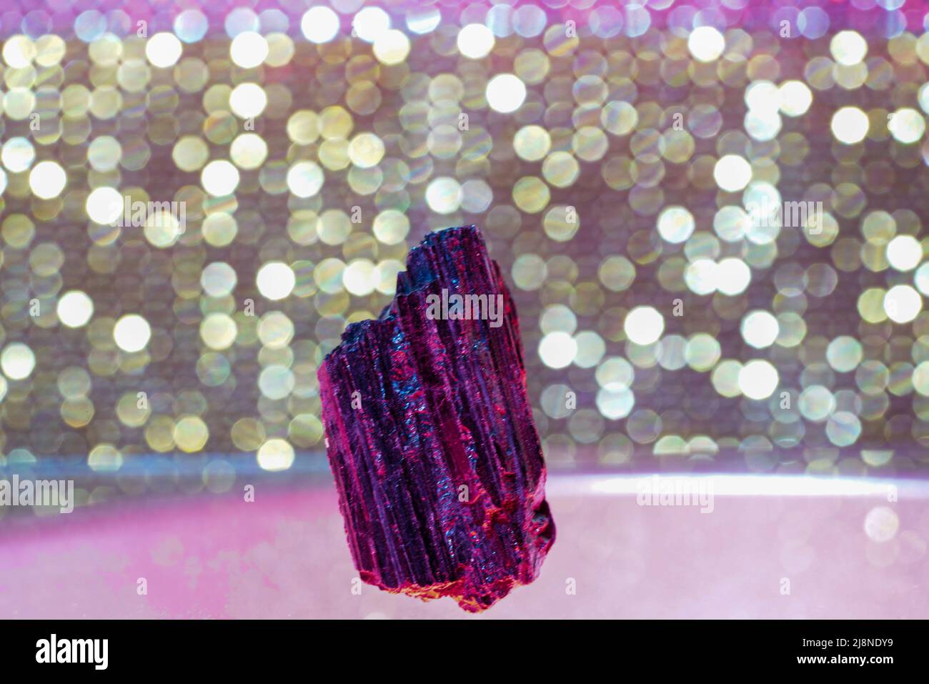 Tourmaline photographed with the macro in best studio quality and high ...