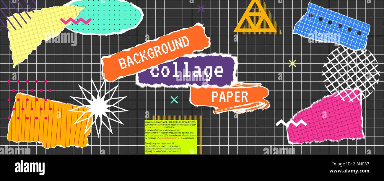 Zine culture vector vectors hi-res stock photography and images - Alamy