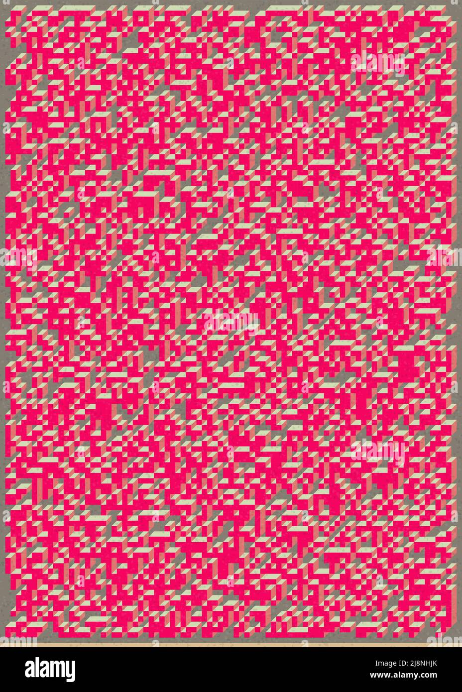 Implementation of Edward Zajec’s “Il Cubo” generative art background ...