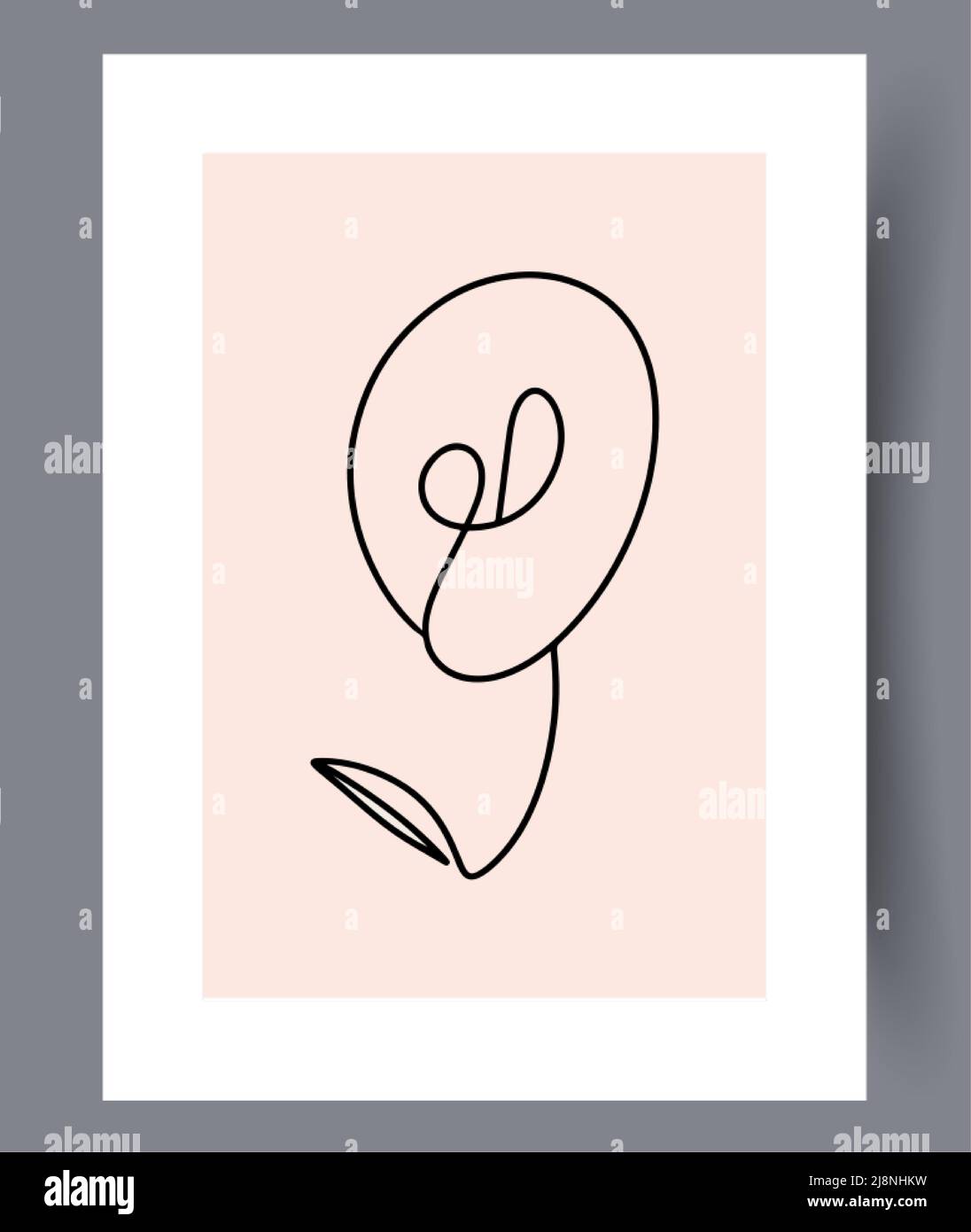 Scandinavian abstract vector print Stock Vector Image & Art - Alamy