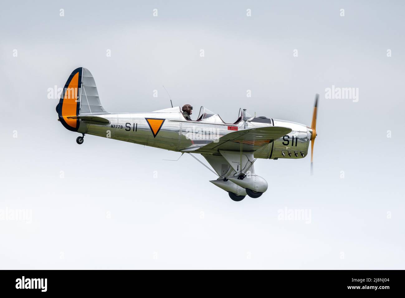 Ryan STM-2 (N7779) airborne at Shuttleworth Season Premiere airshow on ...