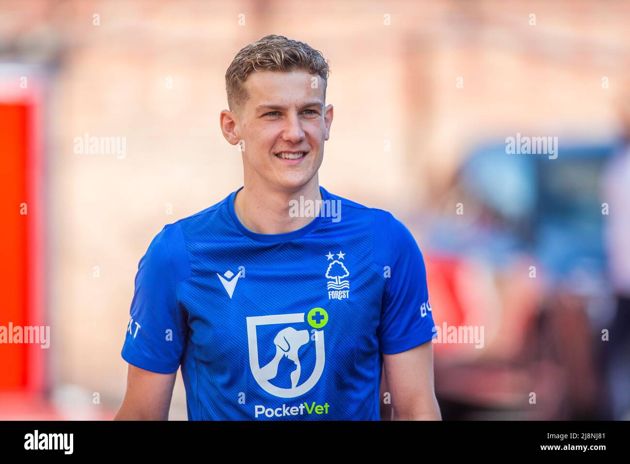 Ryan Yates #22 of Nottingham Forest arrives at The City Ground Stock ...