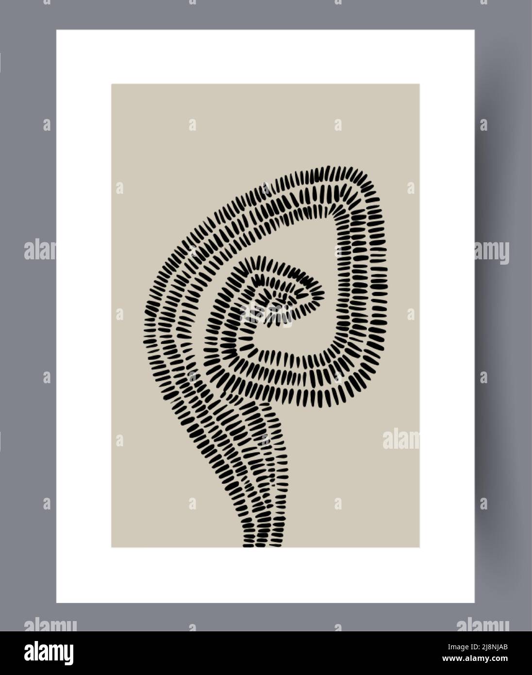 Scandinavian abstract vector print Stock Vector Image & Art - Alamy