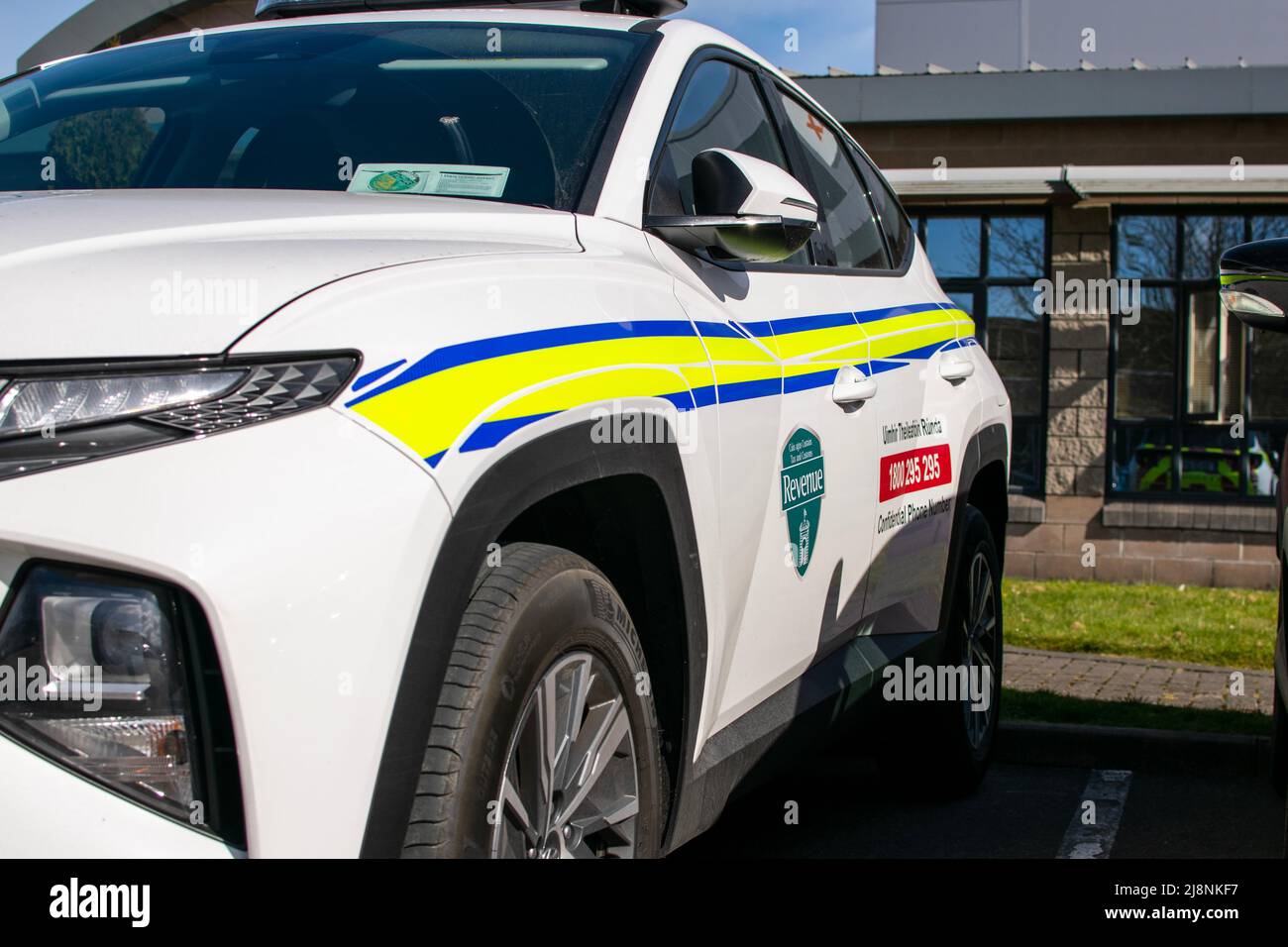 Customs car, Irish Customs and Tax, April,01,2022 Stock Photo - Alamy