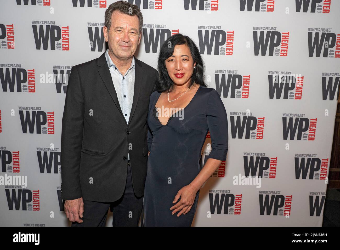 New York, United States. 16th May, 2022. Mark Govenor and Lily Yu ...