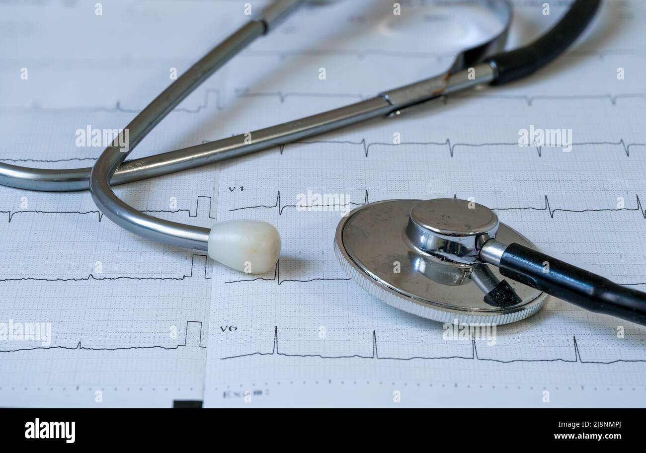 Ecg test hi-res stock photography and images - Alamy