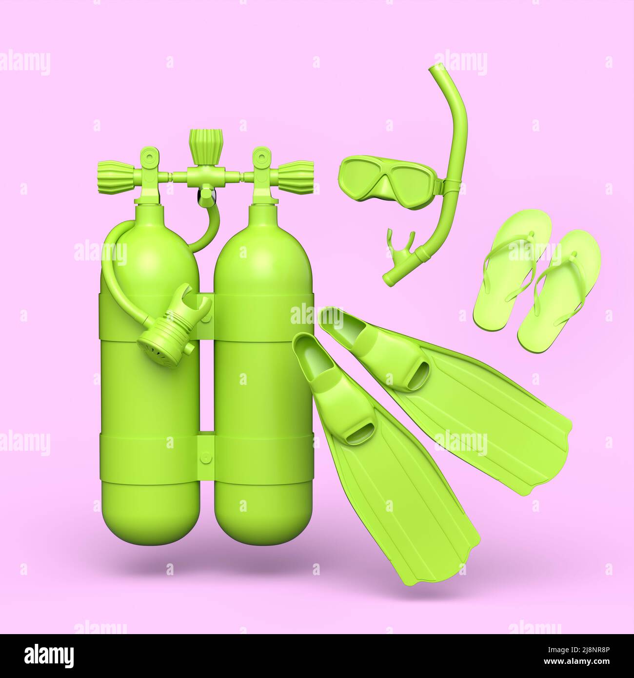 Pink wetsuit scuba hi-res stock photography and images - Alamy