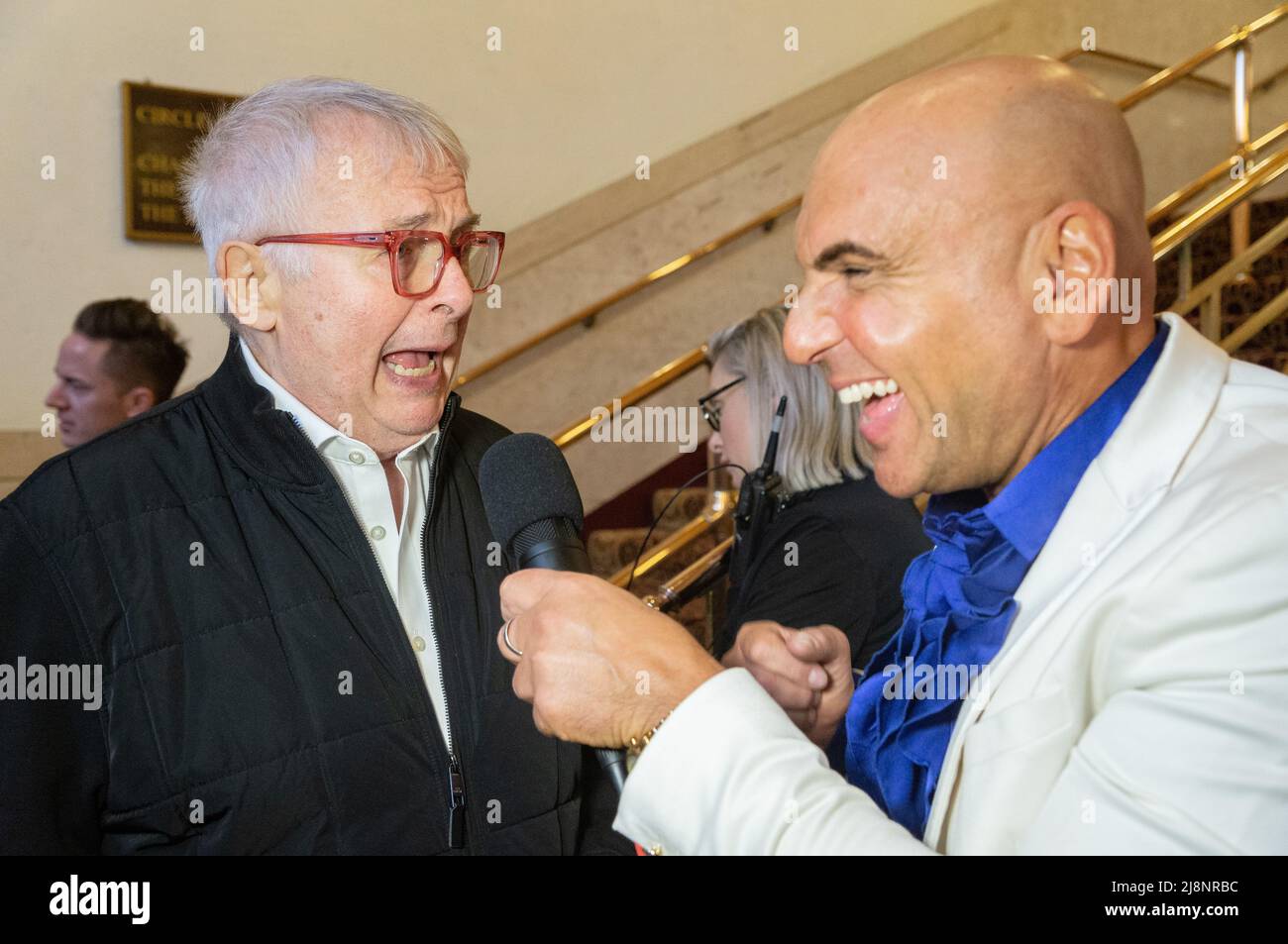 London, UK. 17th May, 2022. Christopher Biggins GREASE Returns to the ...