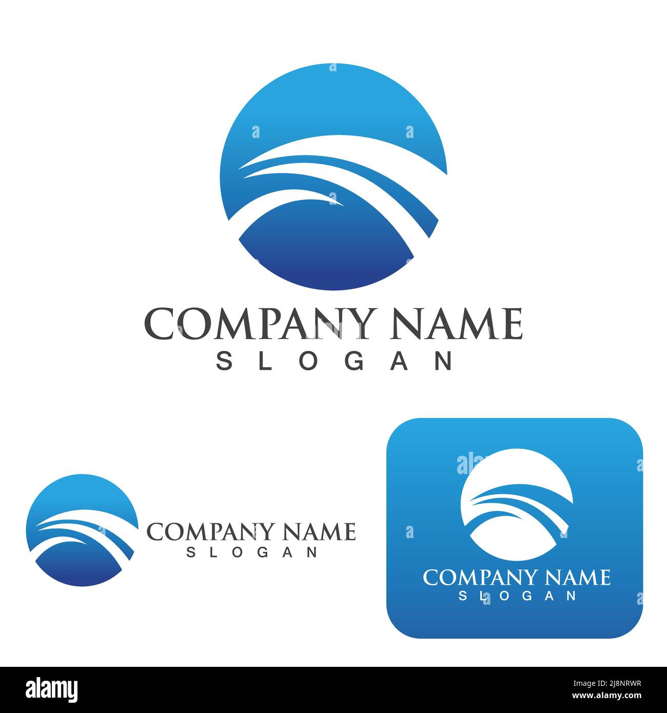 Bridge Logo Template vector icon illustration design Stock Vector Image ...