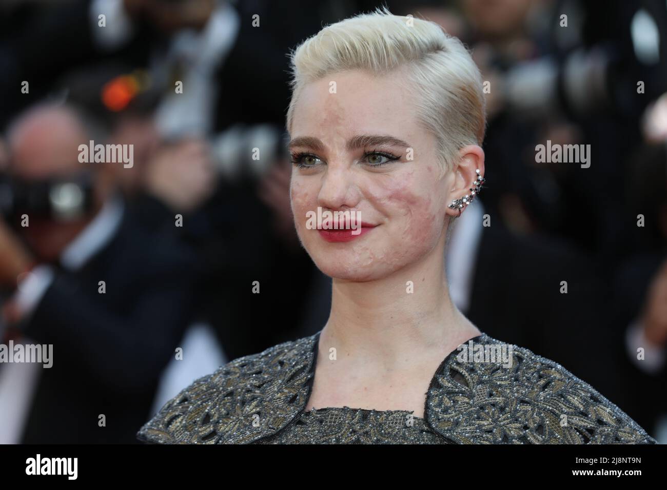 May 18, 2022, Cannes, Cote d'Azur, France: Italian Italian wheelchair ...