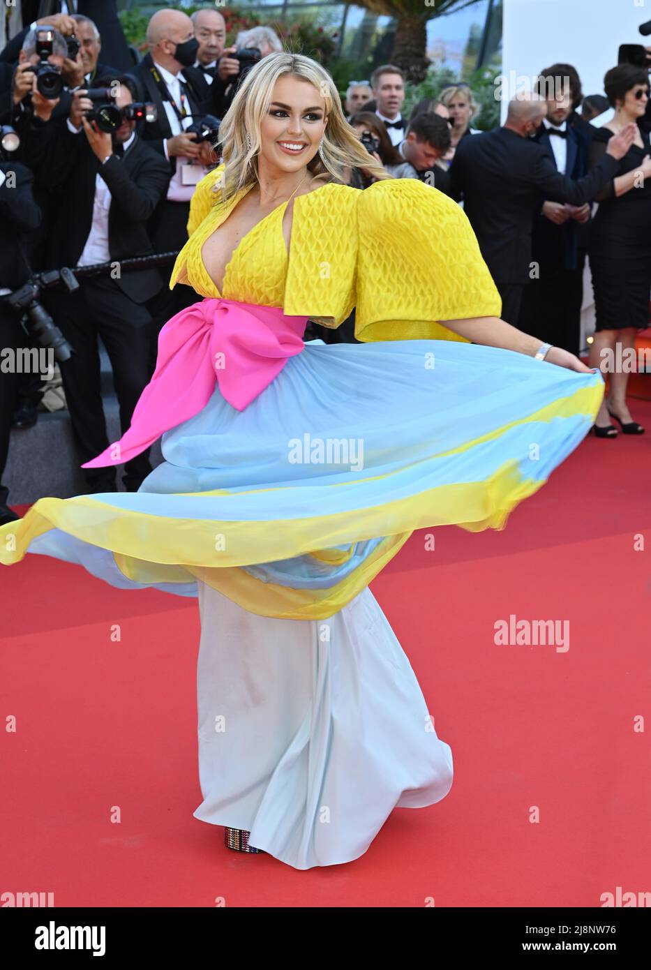 Cannes, France. 17th May, 2022. CANNES, FRANCE. May 17, 2022: Tallia ...