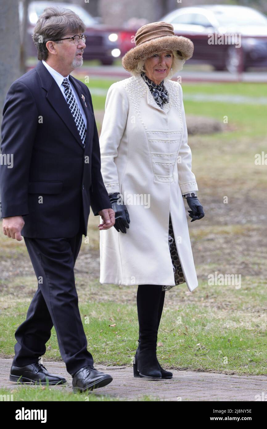 The Duchess of Cornwall and His Honour Howard William Foote arrive for ...