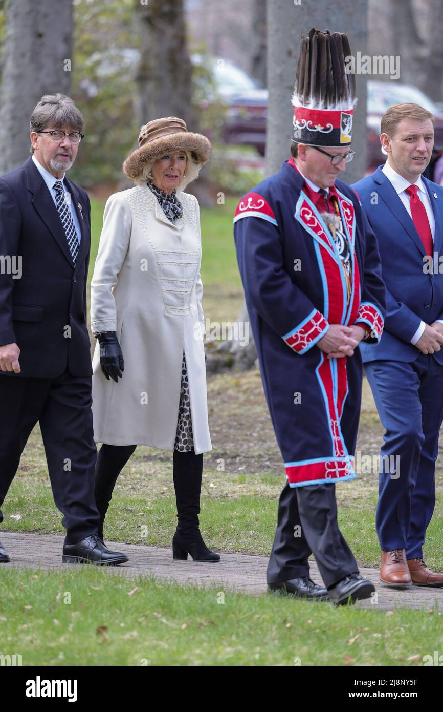 The Duchess of Cornwall and His Honour Howard William Foote arrive for ...