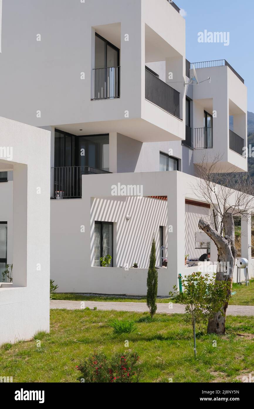 urban architectural perspective of a new building. architecture design ...