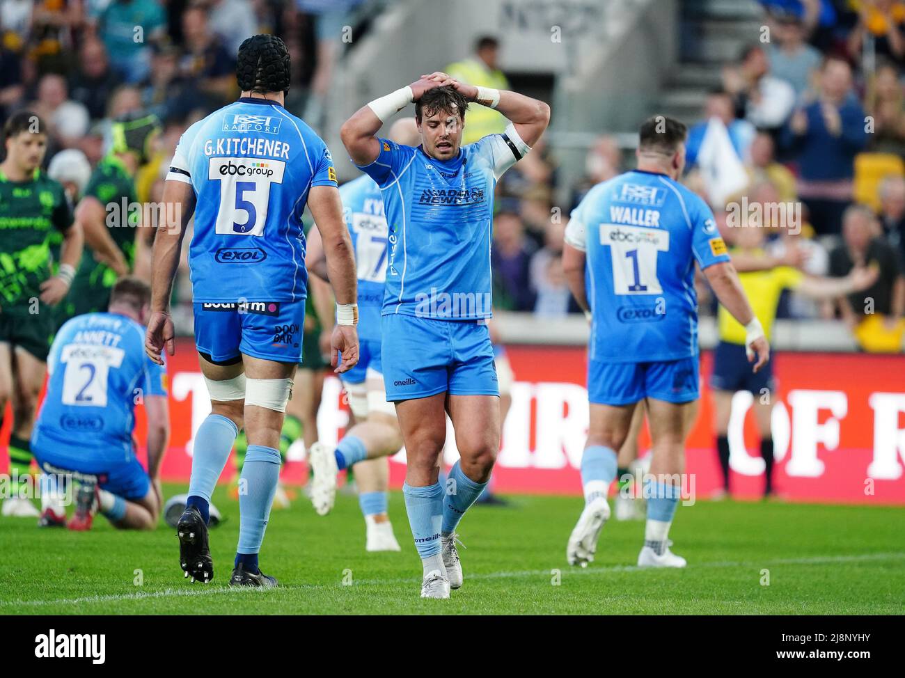 Worcester's Francois Venter during the Premiership Rugby Cup final at ...