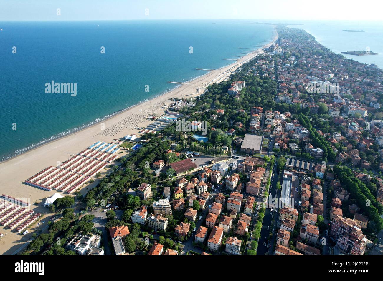 Venice Drone. Venezia con Drone. Italy Stock Photo - Alamy