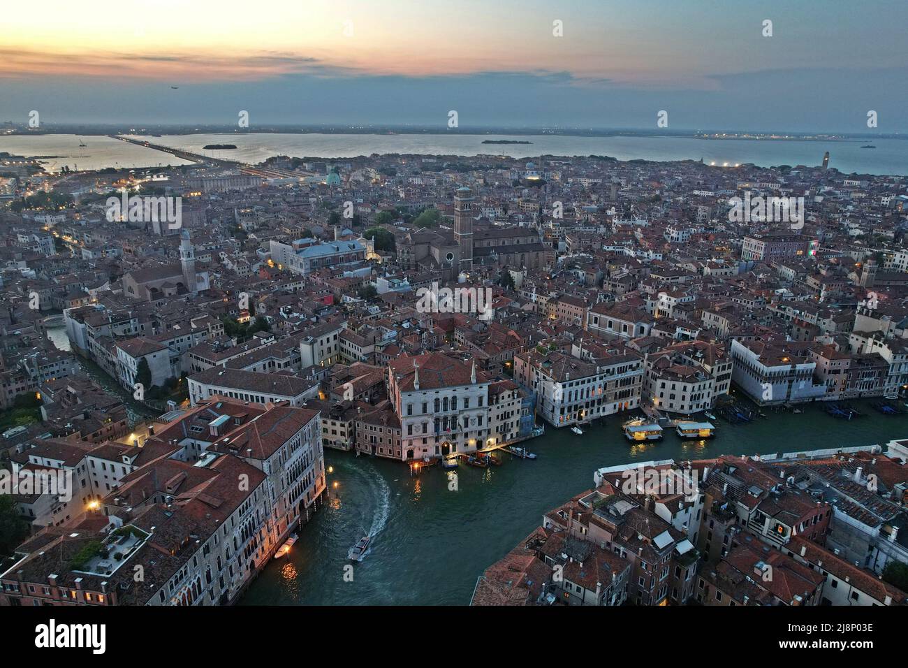 Venice drone hi-res stock photography and images - Alamy